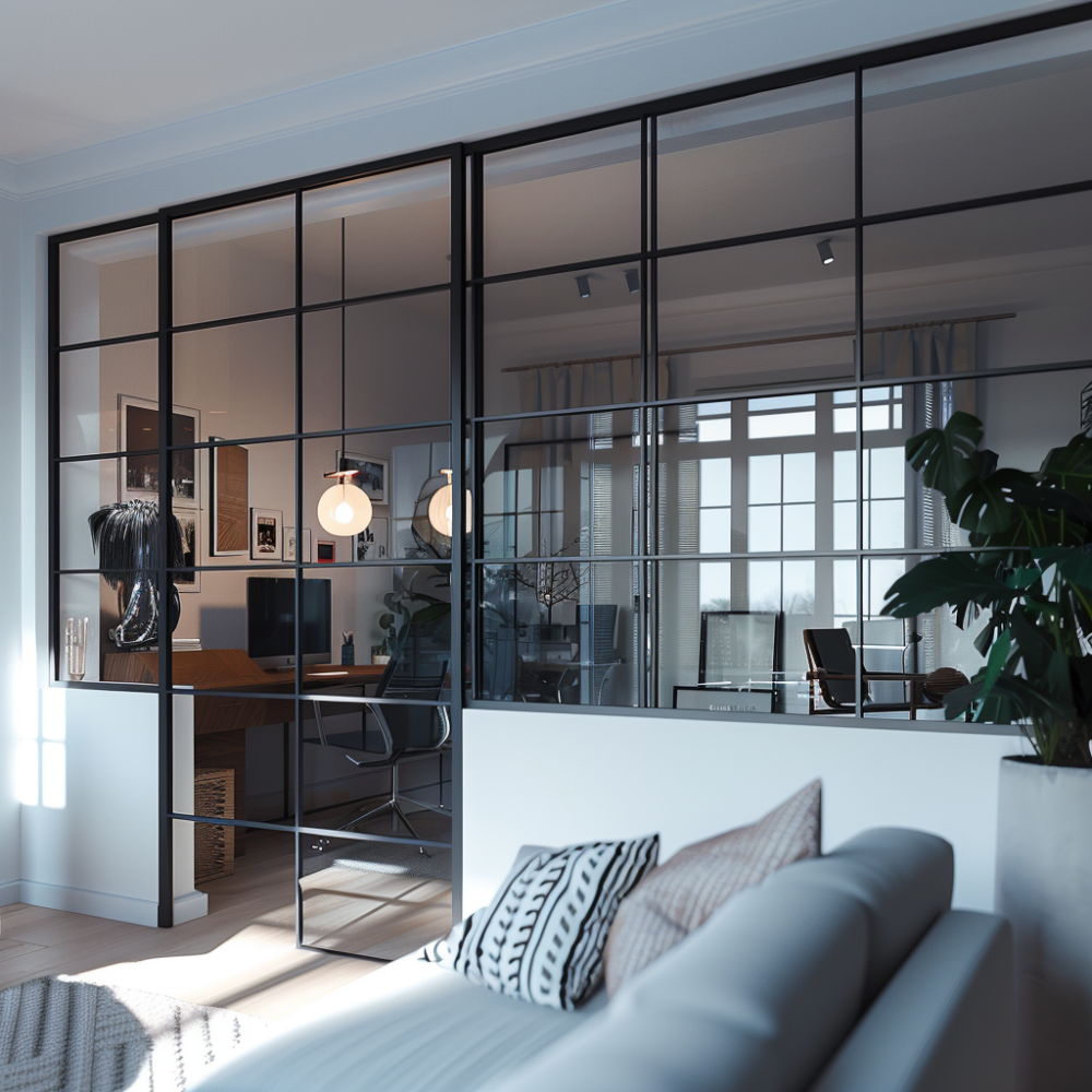 Industrial Style Aluminium Internal Partitions - Alu Elite