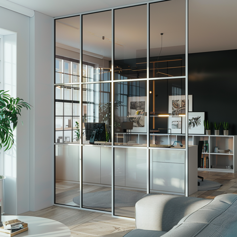 Industrial Style Aluminium Internal Partitions - Alu Elite